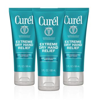 Creme para Mãos Curel Extreme Dry - Travel Size 90ml (Pacote com 3 ...