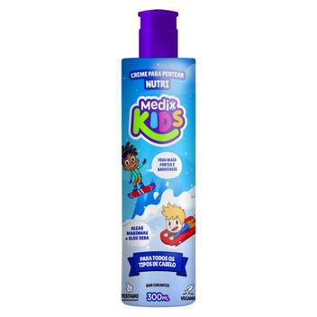 Creme para Pentear Infantil Medix Kids Nutri 300ml - Leave in Capilar ...
