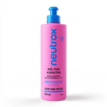 Creme Para Pentear Neutrox Sol Mar E Piscina Com 300ml - Finalizador ...