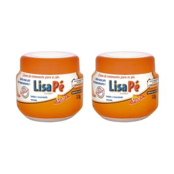 Creme Para Pés Soft Hair Lisa Pé 120G - Kit Com 2Un - Hidratante para ...