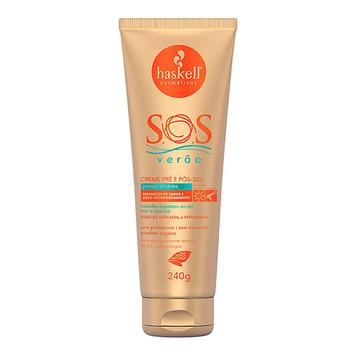 Creme Pré e Pós Sol Haskell S O S Verão 240g - Pós Sol - Magazine Luiza