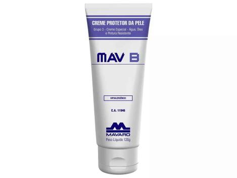 Creme Protetor da Pele MAV B Mavaro bisnaga 120g - Cuidados com o Corpo ...