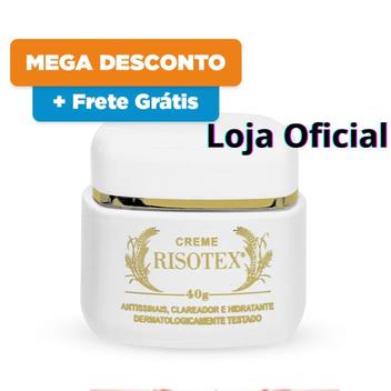 Creme Risotex Antissinais , Clareador e Hidratante Original 40g - Antirrugas Facial - Magazine Luiza