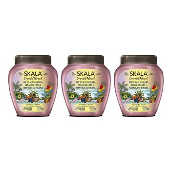 Creme Skala 1Kg Coquetel Brasil-Kit C/3Un - Kit de Tratamento para ...