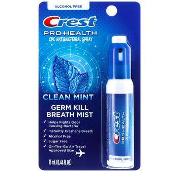 Crest Pró-Saúde Spray Sem Álcool Portátil Sabor Menta 13 Ml ...