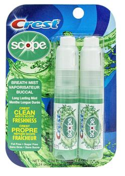 Crest Scope Spray Menta Refrescante Longa Duração - Pack 2 - Spray ...
