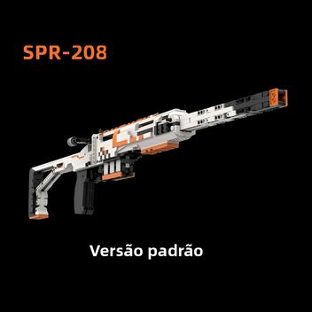 Crianças Adultas 1500 Pçs De Alta Tecnologia SPR-208 Tiro Rifle Blocos ...