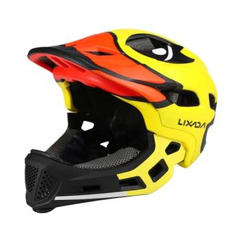 Crianças Destacável Rosto Cheio Capacete Da Bicicleta Lixada Esportes ...