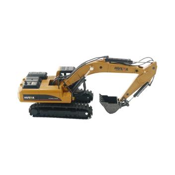 Crianças Huina 1:50 Escavadeira Liga Modelo Brinquedo Misturador ...