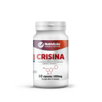 Crisina 800 mg 60 cápsulas Nutrivitalle - Fitoterápicos - Magazine Luiza