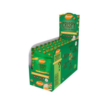 Crispy de Grão de Bico com Cúrcuma, Cebola e Salsa Display com 8 un. de ...