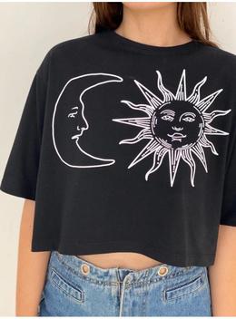 Cropped Comfy Astral - Hippie Artesanatos - Outros Moda e Acessórios ...