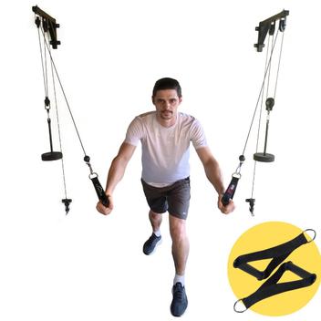 Cross over duplo com polias articuladas - EJ OLIVER - Saca Polia ...