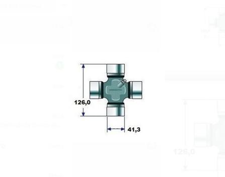 Cruzeta cardan mb/vw/ford/iveco 801031 - MERITOR - Autopeças - Magazine ...