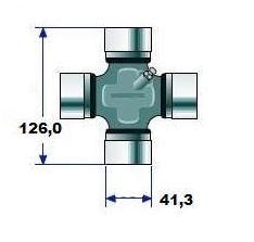 Cruzeta do cardan Mercedes Volks Ford - 801031 Meritor - Autopeças ...