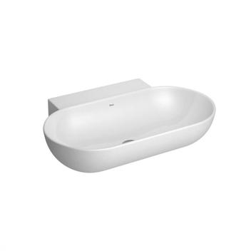 Cuba deca apoio oval l.105.17 c/mesa branca 550x370mm - fl - Cuba de Apoio para Banheiro ...