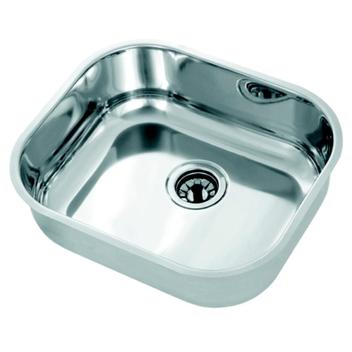 Cuba Inox 40X34X14cm Pol.3,5" S/Válv.Aço 430 7898 Franke - Pia e Cuba ...