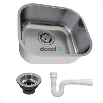 Cuba Pia Docol Inox Invicta 40x34x18 Acetinada Fosca Cozinha - Pia e ...