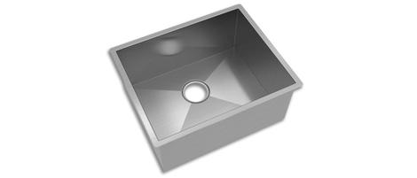 CUBA RETTA LR-50 50x40x23 ESCOVADO MEKAL - MEKAL/DOCOL - Pia e Cuba de Cozinha - Magazine Luiza