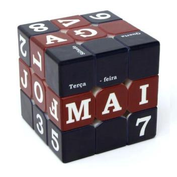 Cuber Pro Calendário 3x3 - CUBER BRASIL - Cubo Mágico - Magazine Luiza