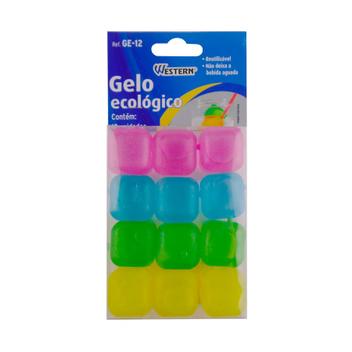 Cubo De Gelo Ecológico Com 12 Unidades - Western - Gelo Reutilizável ...