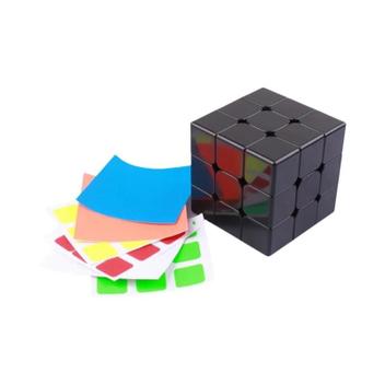 Cubo De Velocidade Profissional Magnético Preto Puro, Jogo De Quebra ...
