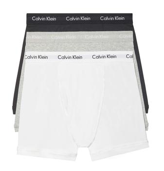 Cueca Boxer Calvin Klein - Pacote com 3 Unidades (Tamanho P) - Algodão ...