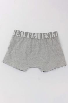 Cueca Boxer King e Joe Mescla com Cinza - King Joe - Cueca - Magazine Luiza