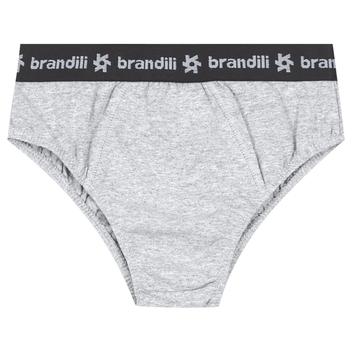 Cueca Infantil Menino De Cotton Brandili Cinza - Cueca Infantil ...