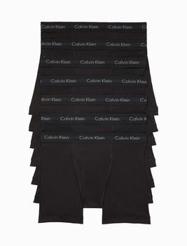Cuecas boxer Calvin Klein Classics de algodão para homens, pacote com 7 ...