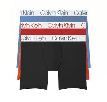 Cuecas Boxer Masculinas Calvin Klein - Pacote com 3 Unidades de ...