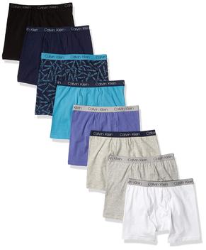 Cuecas Boxer Masculinas Calvin Klein - Pacote com 8 (G-Small) - Cueca ...