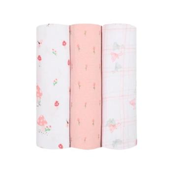 Cueiro Flanelado Papi Baby Estamp.80Cm X 80Cm 3 Unid.Encanto - Cueiro ...