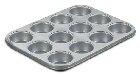 Cuisinart Forma para 12 Muffins Antiaderente Chef's Classic - Formas e ...