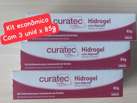 CURATEC 85g HIDROGEL COM ALGINATO - Cicatrizante de feridas e escaras ...