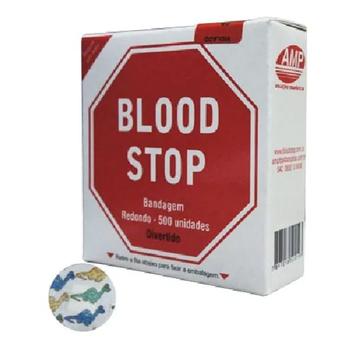 Curativo Blood Stop Redondo C/500un Infantil Amd Produtos Terapeuticos ...