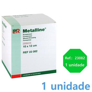 Curativo Dressing Cobertura Metalline 23082 10X12cm - unidade - Lohmann ...