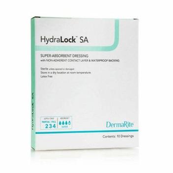 Curativo superabsorvente 15,24 x 25,4 cm, 10 unidades da DermaRite ...