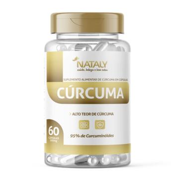 Cúrcu 95% Curcu 60 Capsulas de 500mg Nataly - Nataly - Chá - Magazine Luiza