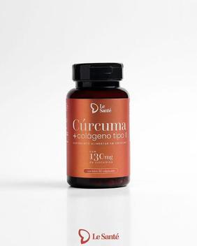 Curcuma + colageno tipo ii (60 caps) le santé - Colágeno - Magazine Luiza