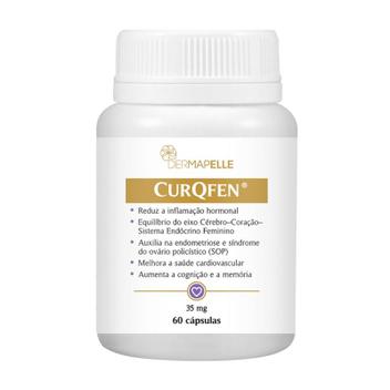 CurQfen 35mg 60 cápsulas - Dermapelle - Vitaminas A-Z - Magazine Luiza