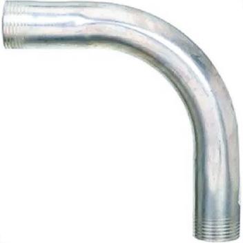 Curva Eletroduto Aco Galvanizado Perfil Lider 90 X 3/4'' 65210Ge - Kit C/20 - Curva para ...