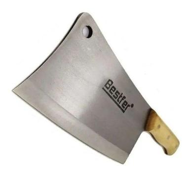 Cutelo 8 Profissional Bestfer Original Lâmina 6mm Aço 31cm - JP STORE ...