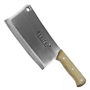 Cutelo Com Furo em Aço Manganês 8" Pol 5,5mm Profissional - Bestfer ...