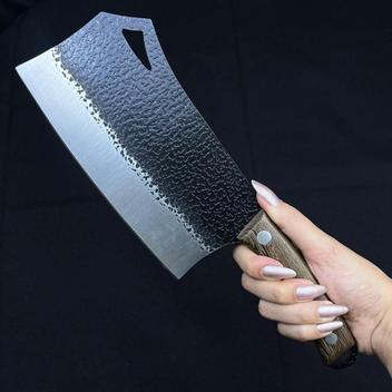 Cutelo Rustico Artesanal Profissional Com Bainha de material sintético ...