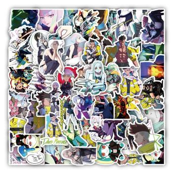 Cyberpunk Edgerunners Cartoon Graffiti Adesivos 60 PCS À Prova D'água ...
