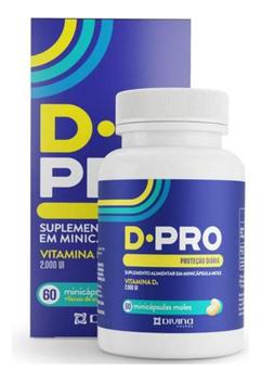 D-Pro (Vitamina D3 2000UI) c/60 Cápsulas - Divina Pharma - Vitaminas A ...