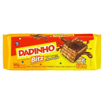 Dadinho Bitz Creme de Amendoim 105g - Pasta de Amendoim - Magazine Luiza