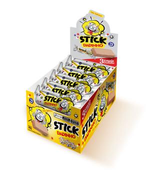 DADINHO DIZIOLI STICK C/20X18g AMENDOIM - Creme de Amendoim - Magazine ...