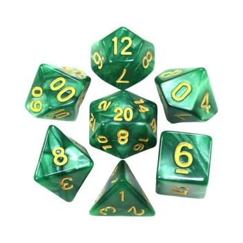 Dados Personalizados com Efeito Mármore DND - Várias Cores e Veias de ...